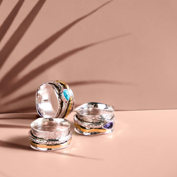 Aura Magic Spinning Ring | Handmade Spinning Rings | Charlotte´s Web ...