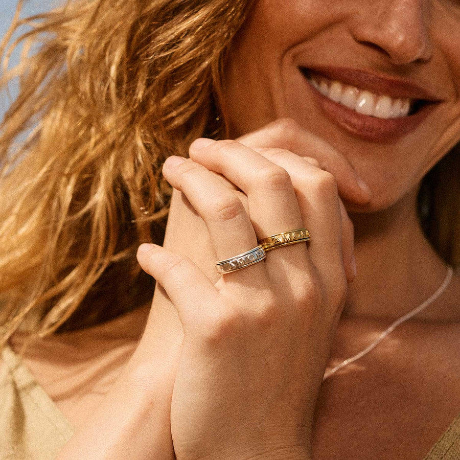 Love in a Spin Stacking Ring | Stacking Rings | Charlotte´s Web ...