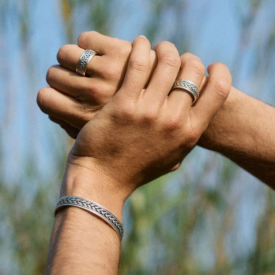 Mens Spinning Rings | Mens Silver Jewellery | Charlotte’s Web ...